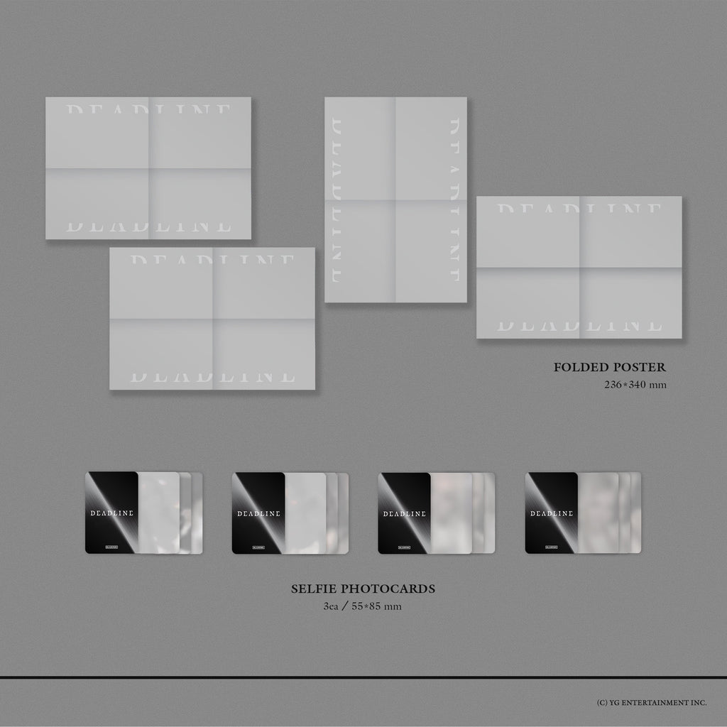 BLACKPINK 3rd MINI ALBUM [DEADLINE] SILVER Ver. - LISA